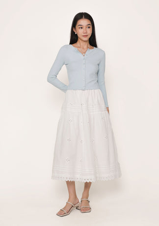 [ETA EARLY AUG] BACKORDER Emma Basic Button Cardigan – The Tinsel Rack