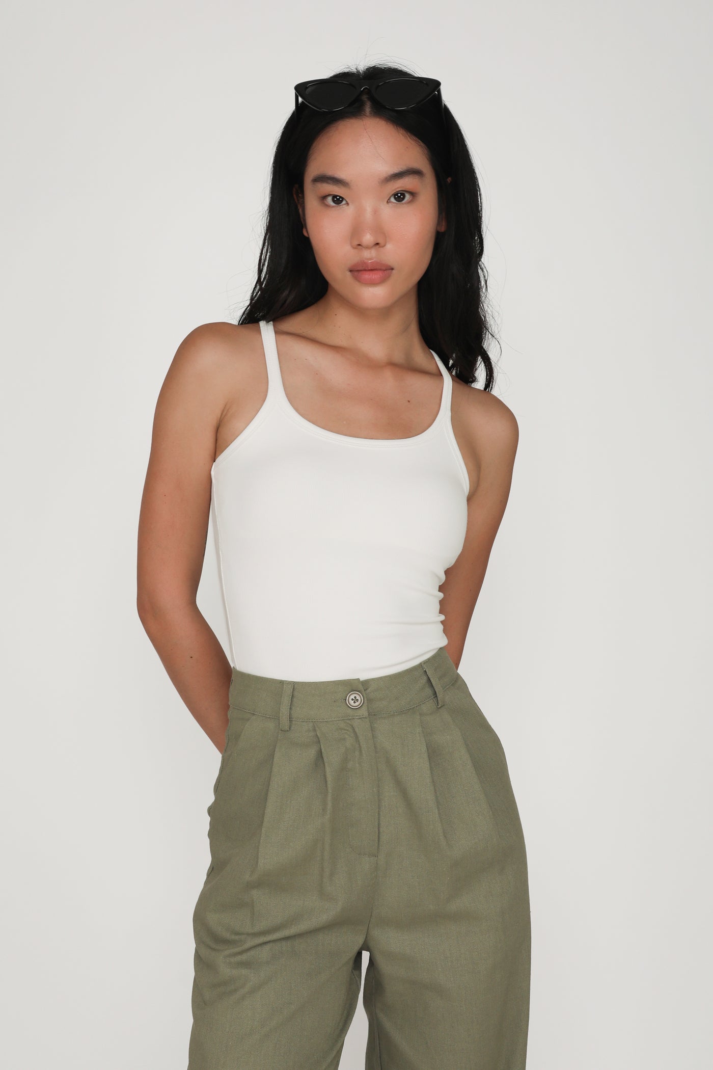 Andre Racercut Padded Top – The Tinsel Rack