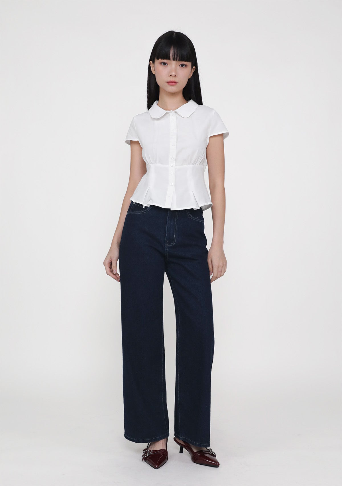 Regular Klaude Straight Leg Denim Jeans Version 2 – The Tinsel Rack