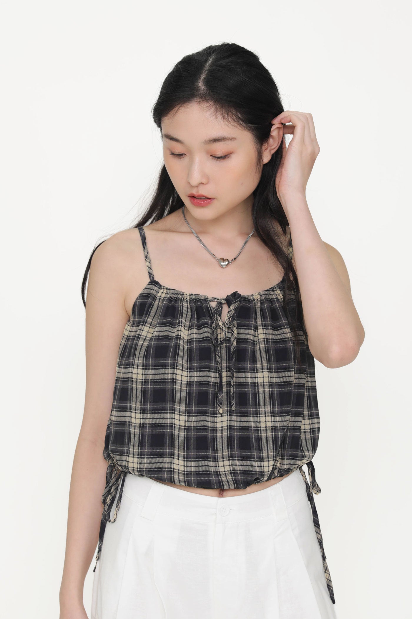 Maeve Drawstring Spag Top – The Tinsel Rack